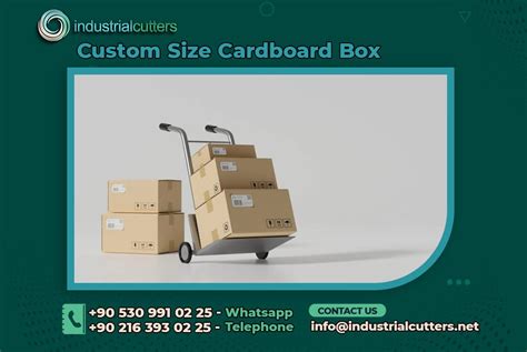 Custom Size Cardboard Box Industrial Cutters