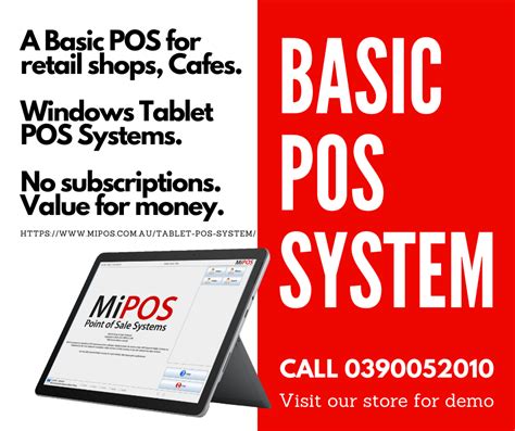 Basic Pos System Budget Pos System