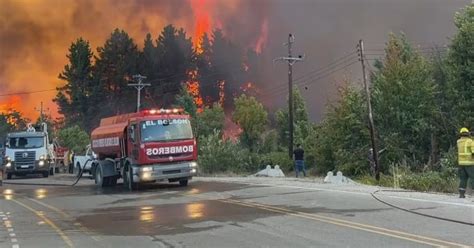 Incendios En El Bolsón Llamas Intencionales Turistas Varados Y La