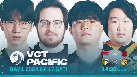 Vct Pacific Kickoff Groups Day 1 Youtube