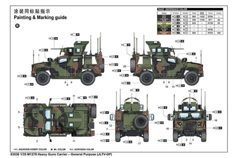 1 35 I Love Kit 63536 Heavy Guns Carriergeneral Purpose Jltv Gp