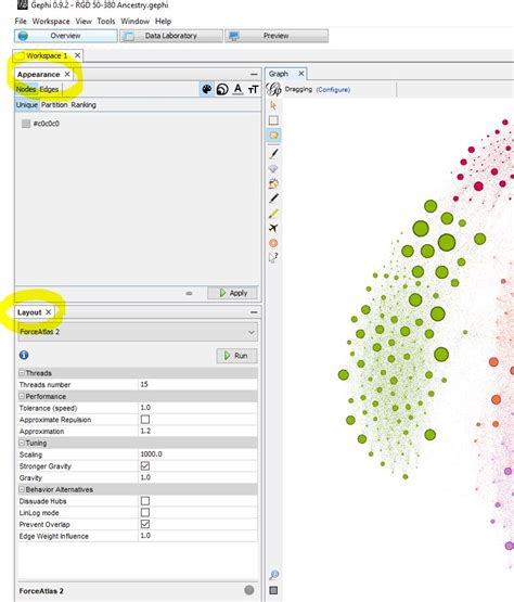 Creating Network Graphs With Gephi Part 2 Import Spreadsheets And Run