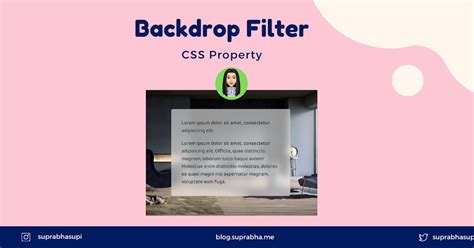 Css Backdrop Filter