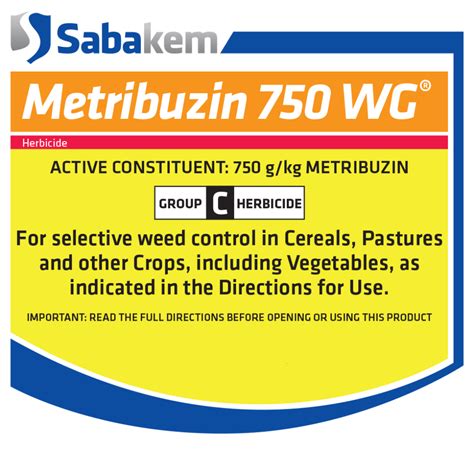 Metribuzin 750 WG - Sabakem