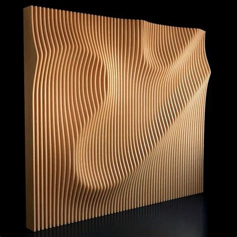 Wooden Parametric Wall Panel Thickness 15 Mm At ₹ 850sq Ft In