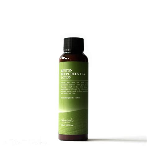 BENTON Deep Green Tea Toner und Deep Green Tea Lotion | Die Testbar ...