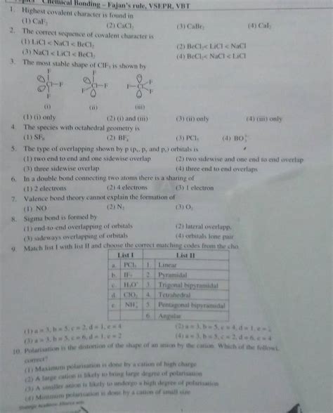 The Type Of Overlapping Shown By Ppp And P Orbitals Is Filo