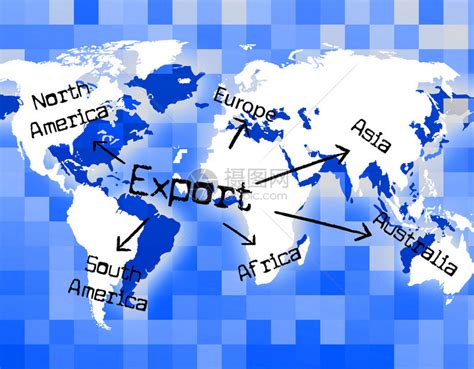 出口全球展示向国外销售高清图片下载 正版图片504836023 摄图网