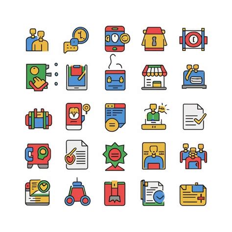 Premium Vector Marketing Icon Vector Set