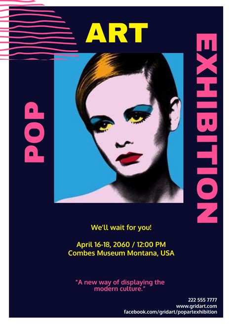 Free Exhibition Templates To Edit Online