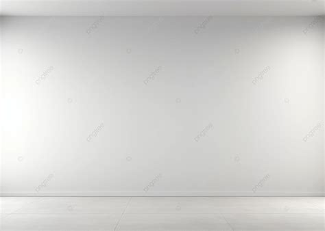 Abstract Architecture White Room Interior Empty With Wall Background