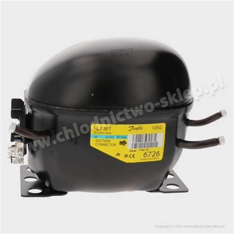 Sprężarka Danfoss Secop Nl73ft 105g6726 R 134a 195b0441 Hst