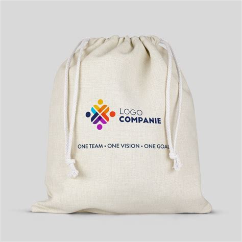 Săculeț mediu personalizat cu logo și text StarGift ro