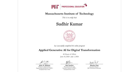 sudhir kumar on linkedin applied generative ai for digital