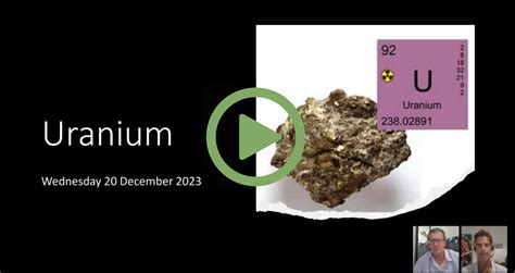 ASX Uranium Stocks Are Making A Big Comeback Baby Investor Webinar 20