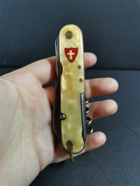 Vintage Swiss Army Knife Multi Tool Pocket Knife Folding Rare Etsy
