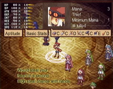 Disgaea 2 Part 3 Disgaea 101 Character Classes Then And Now