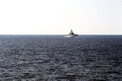 A Starboard Bow View Of The Soviet Krivak Ii Class Guided Missile Frigate Razitelny