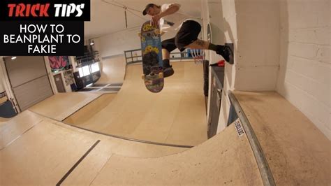 How To Bean Plant Fakie Trick Tips Tr7 Skate Youtube
