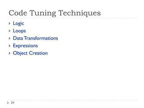 PPT Code Tuning PowerPoint Presentation Free Download ID 5452624