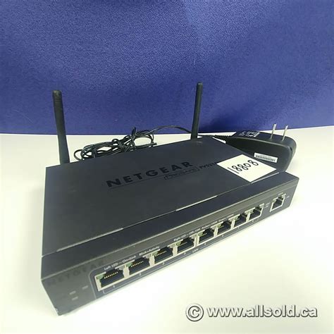 NETGEAR ProSAFE FVS318N 8 Port Wireless N VPN Firewall With SSL
