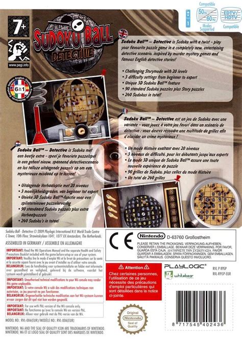 Sudoku Ball Detective Images Launchbox Games Database