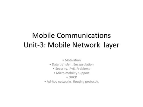 PPT Enhancing Mobile Network Security And Efficiency PowerPoint Presentation ID