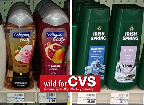 Softsoap Irish Spring Body Washes 1 47 Each