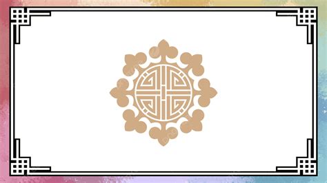 한국 새 해 빈티지 테두리 한국 설날 정월 Png 일러스트 및 Psd 이미지 무료 다운로드 Pngtree