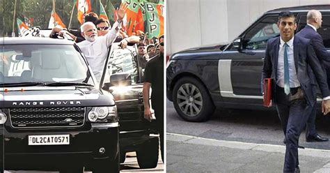 Pm Modi Vs Rishi Sunak Who Has A Better Car Convoy Car Blog India