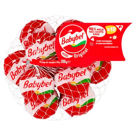 Bel Mini Babybel 10 Stuks Per Net 200 G