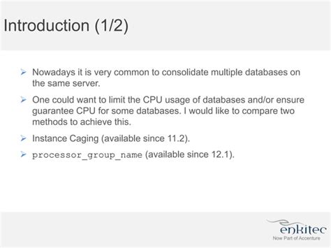 oracle binding versus caging ppt