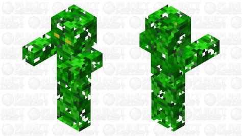 Leafy Zombie Minecraft Mob Skin
