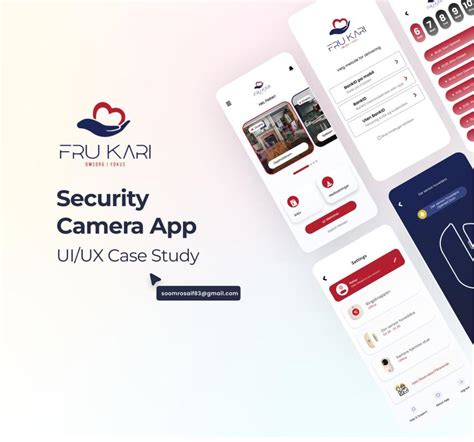 saif soomro on linkedin ui ux design for fukari security camera app
