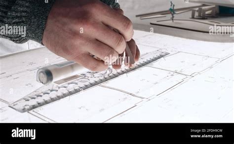 Paper Engineering Drawing Stock Videos And Footage Hd And 4k Video