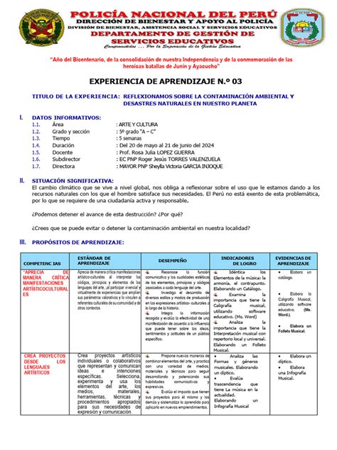 Unidad De Aprendizaje 5to Grado Pdf Evaluación Aprendizaje