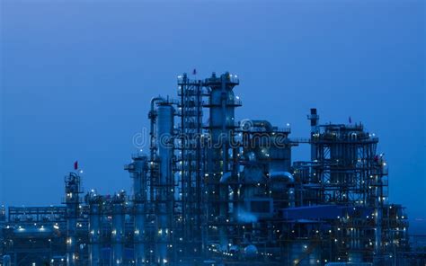 Installatie Van De De Raffinaderij De Petrochemische Industrie Van De