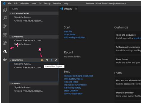 Azure Functions Tutorial Creating Your First Function Scalyr