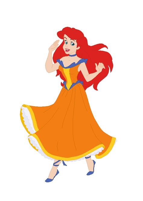 Ariel Dress 01 By Lady Angelia 13 On Deviantart