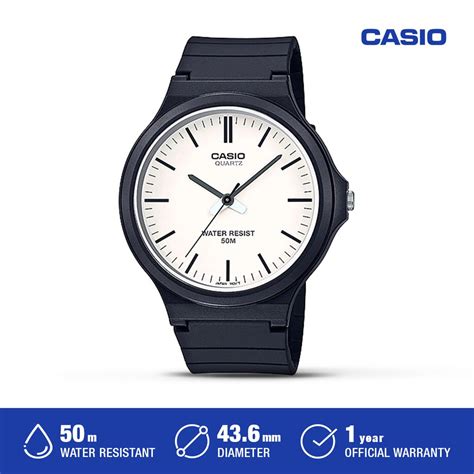Jual Casio Jam Tangan Pria Analog Mw 240 7evdf Shopee Indonesia
