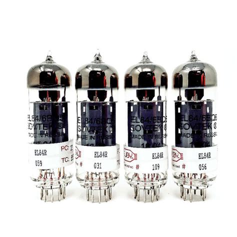 El84 Sovtek Matched Tubes