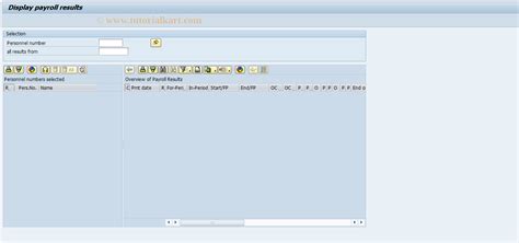 s ahr 61018788 sap tcode display cluster rk payroll results