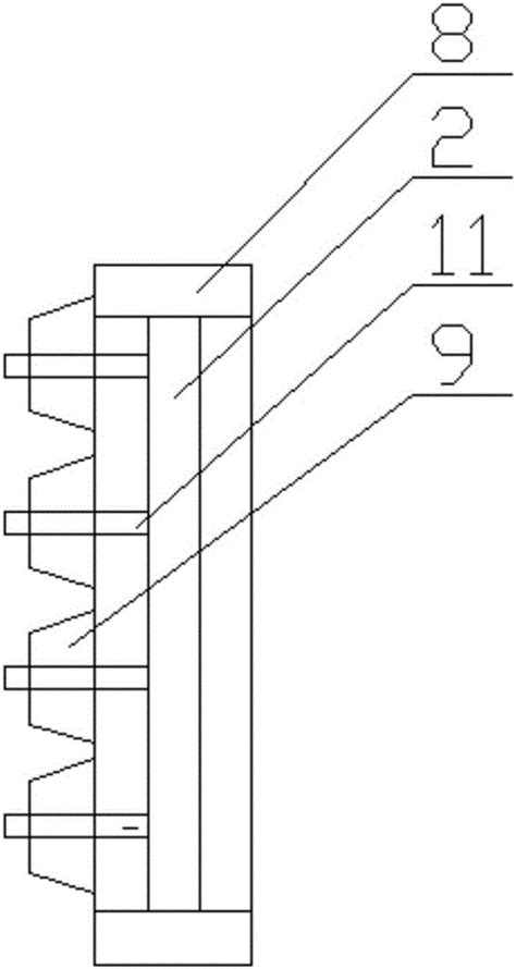 一种血液检测试管运送架的制作方法