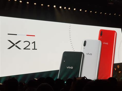 3198元！vivo X21發佈：劉海屏屏下指紋，顏控必入 每日頭條