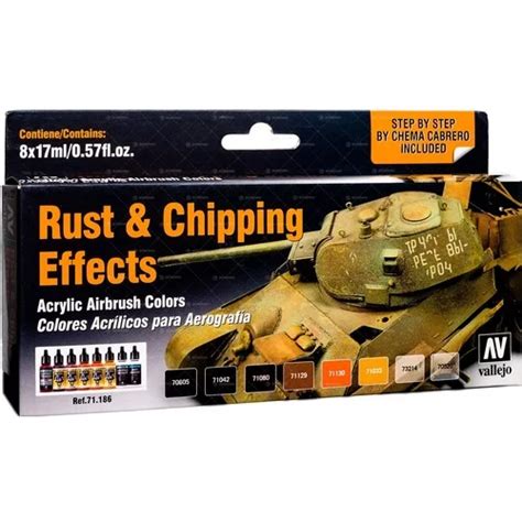 Set Vallejo Rust And Chipping Effects