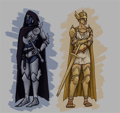 Dark Seducer And Golden Saint By Sebilini On Deviantart