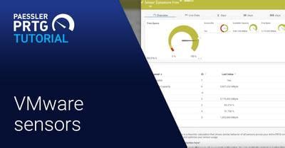 Video VMware Sensors In PRTG