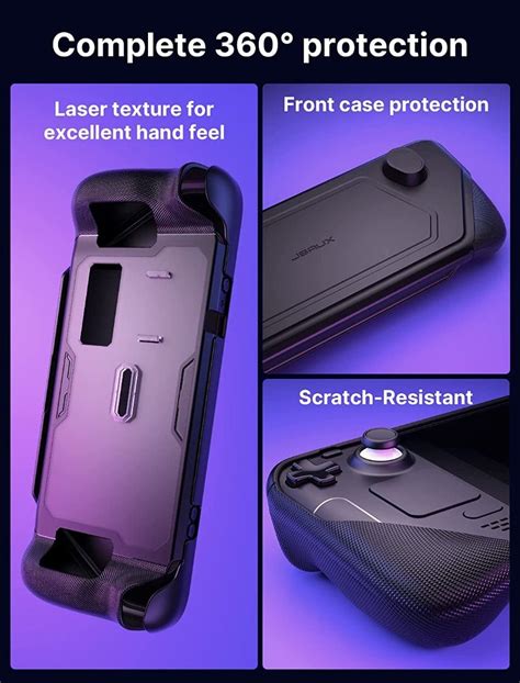Jsaux Modcase For Steam Deck Pc0104 Modular Steam Deck Case With