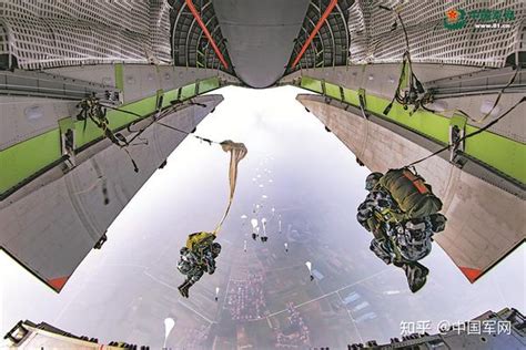 尖兵天降多图直击空降兵跨昼夜兵力投送演练 知乎