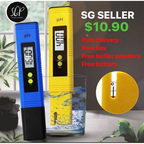 PH Meter Digital Water Quality Test Meter Aquarium Water Shopee Singapore
